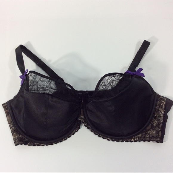 Cacique | Intimates & Sleepwear | Cacique 44ddd Black Nude Lace ...